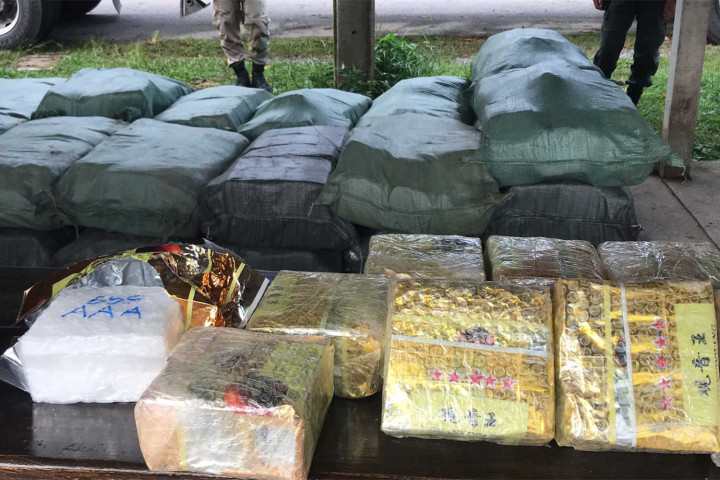 Bangkok Post 2 Arrested 1 420kg Crystal Meth Seized In Narathiwat