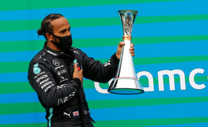 Bangkok Post - Hamilton claims record win and top spot in title race