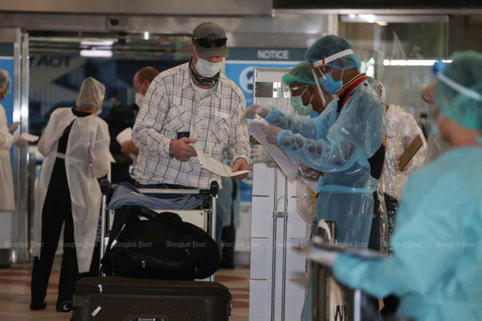 Bangkok Post - 3 new Covid cases Tuesday, quarantined foreigners