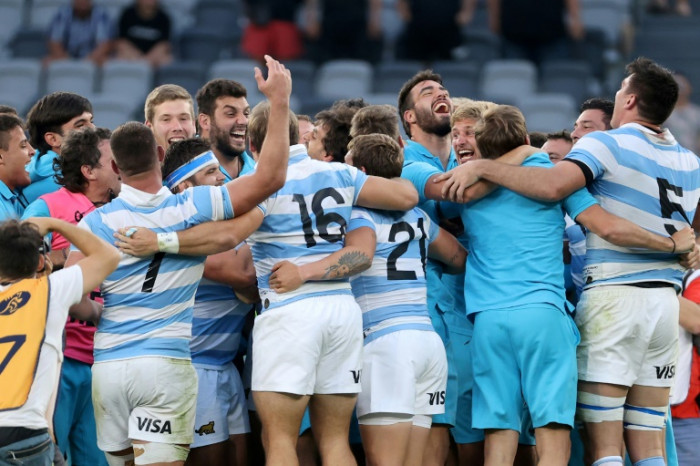 Bangkok Post - Argentina celebrate first-ever win over All Blacks