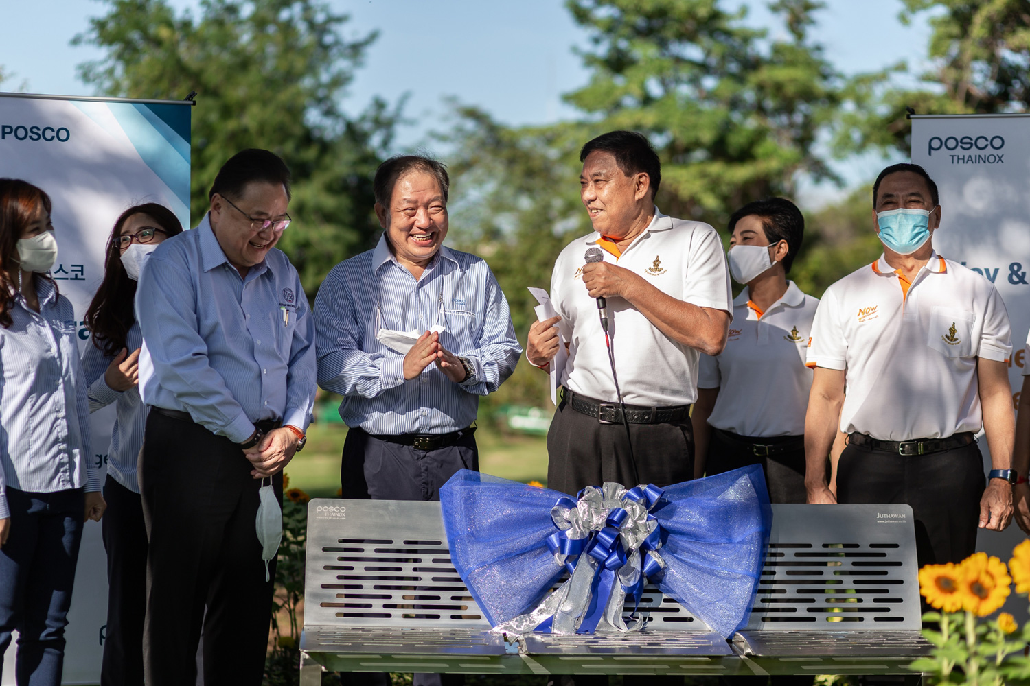 Posco Thainox Pcl Corporate Citizenship Initiatives Continue To Expand Thailandtvnews