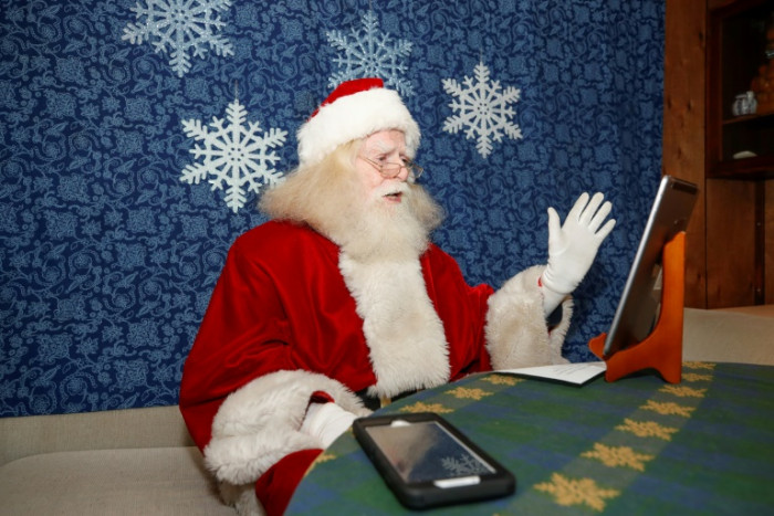 Bangkok Post - Like so much else, visits with Santa go virtual due to Covid