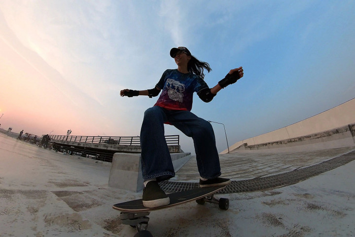 Surfing without waves