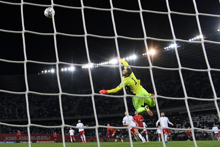 Bangkok Post - Olmo rescues Spain in World Cup qualifying, Danes make ...