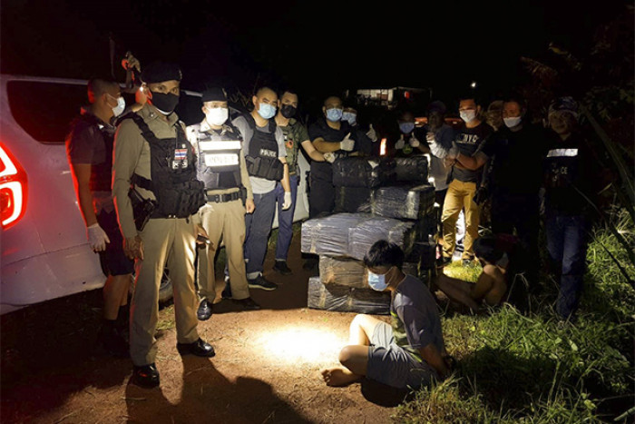 Bangkok Post 550kg Ganja Seized Two Arrested