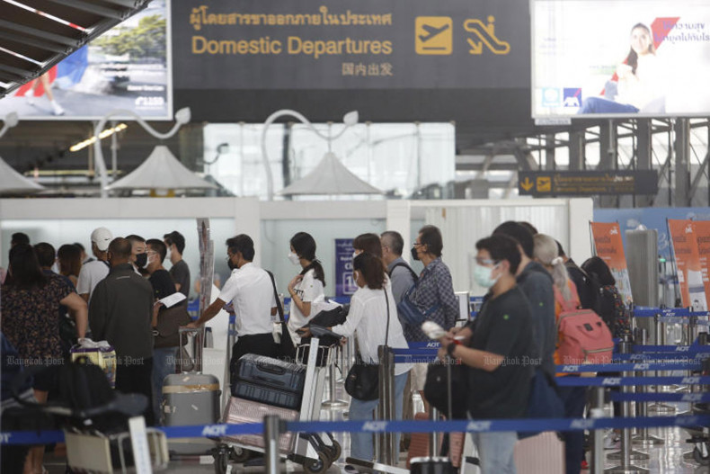 Bangkok Post - Passenger processing system to check arrivals' health info