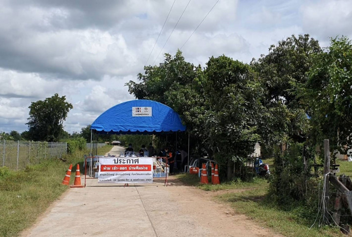 Bangkok Post - Three Korat villages under lockdown