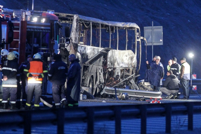 Bangkok Post - At least 45 people killed in bus blaze in Bulgaria