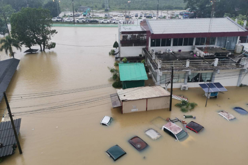 Bangkok Post - Flooding in the South along the Gulf