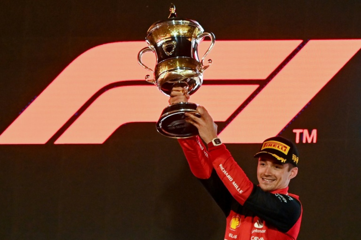 Bangkok Post - Ferrari's Leclerc wins dramatic F1 season-opening Bahrain GP