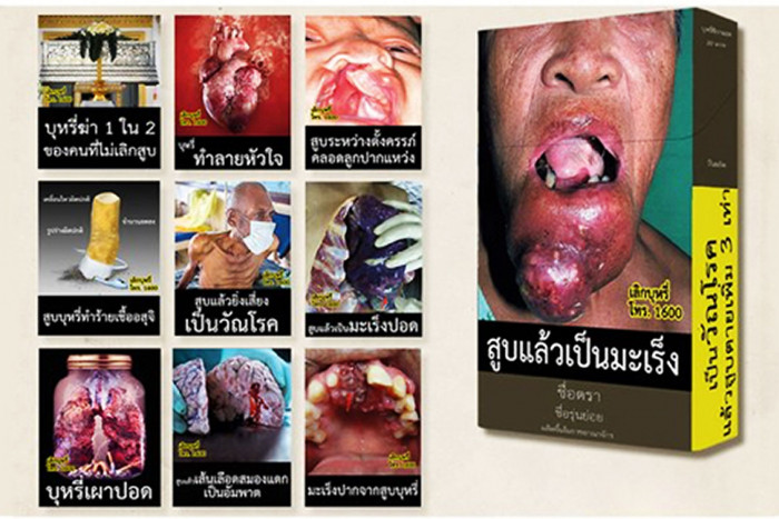 Bangkok Post - New 'graphic' warnings on smoke packs