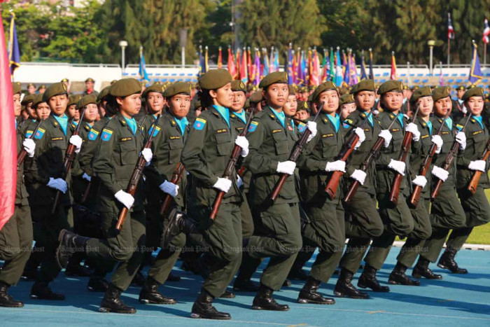 Bangkok Post - Field training to resume for territorial defence students