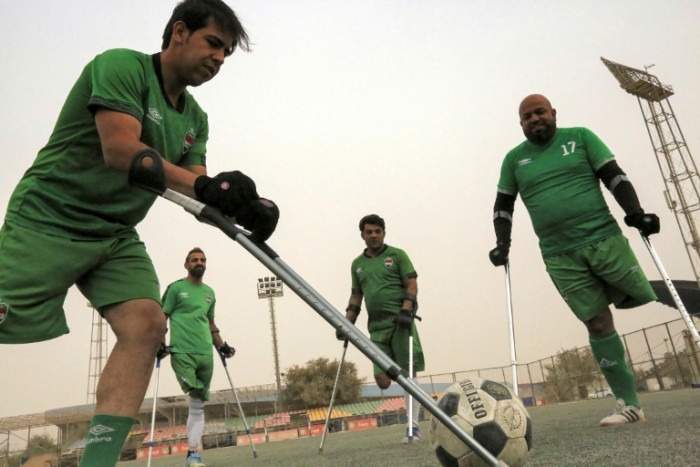 Bangkok Post - For Iraqi amputees football team, healing is the goal