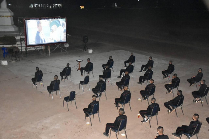 Bangkok Post - Army: Outdoor cinema for troops 'nothing new'