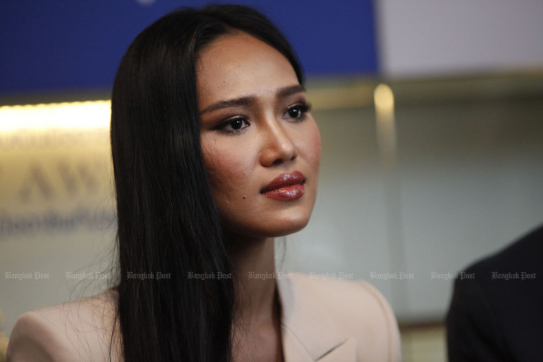 Bangkok Post - Myanmar beauty queen stuck in airport limbo