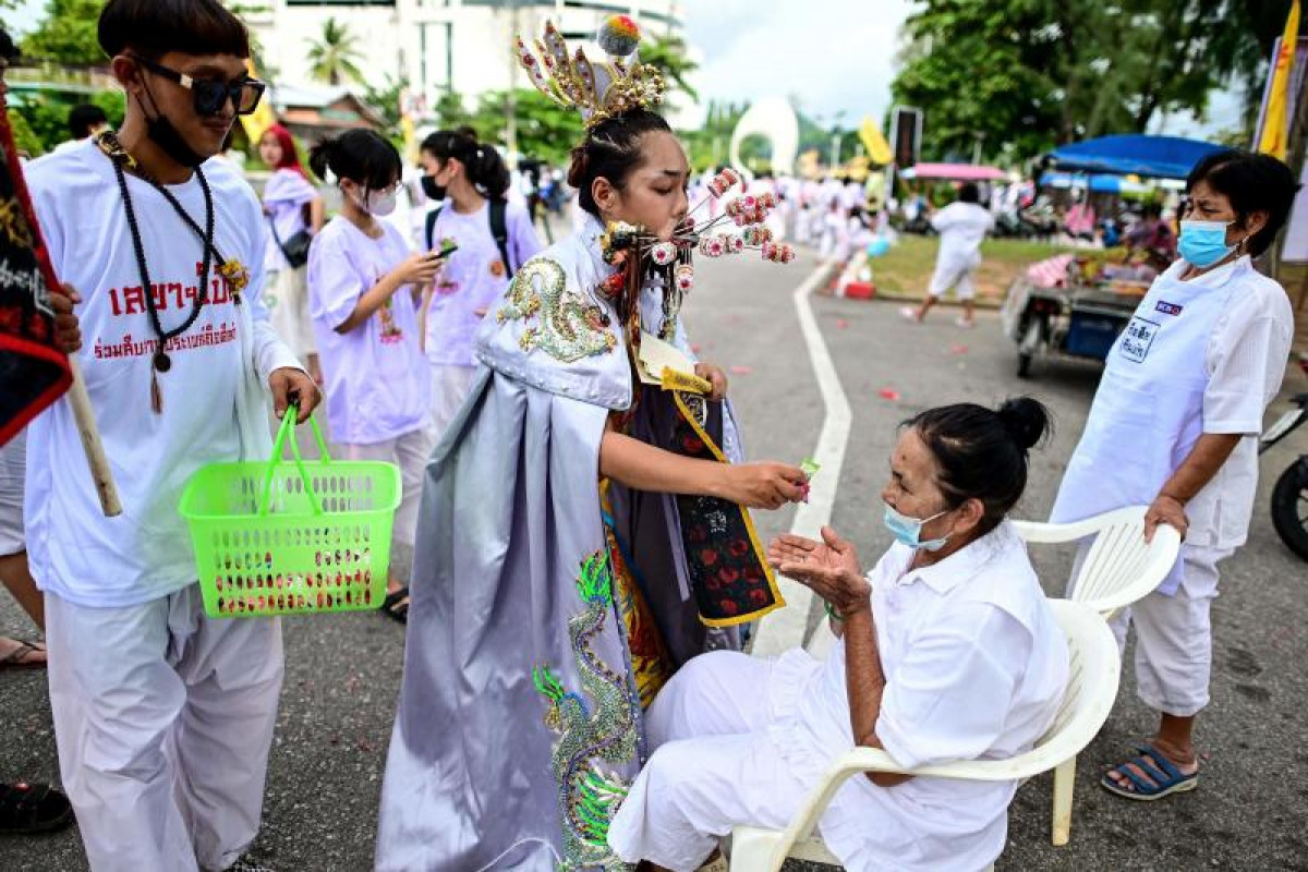 Bangkok Post - Extreme piercing cleanses souls at Phuket vegetarian ...