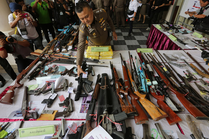 Bangkok Post - Cops' firearms policy under review