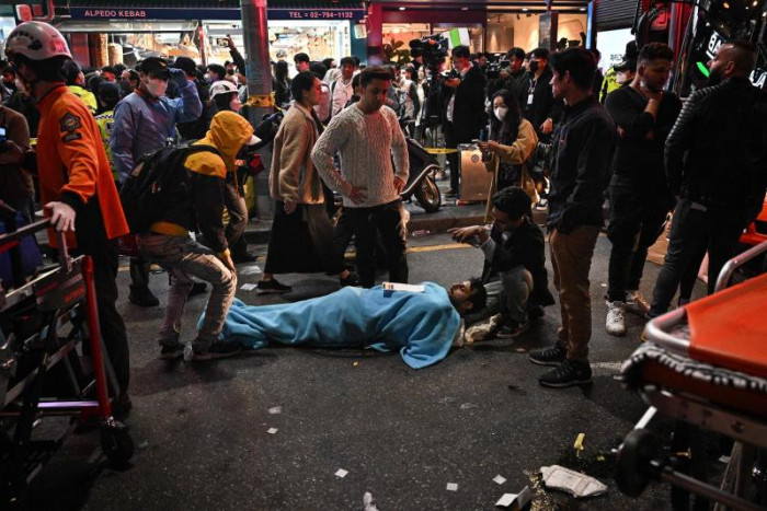 Bangkok Post - More than 150 killed in Halloween stampede in Seoul