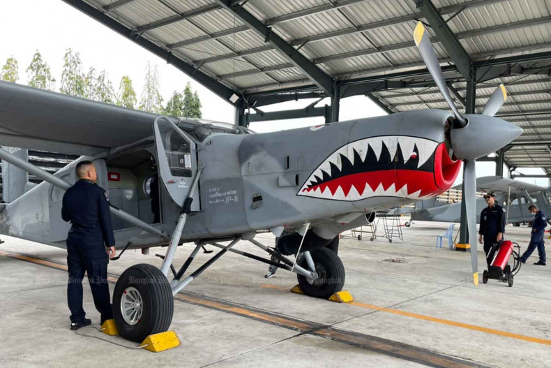 Bangkok Post - Air force still flying world's only Peacemaker fleet