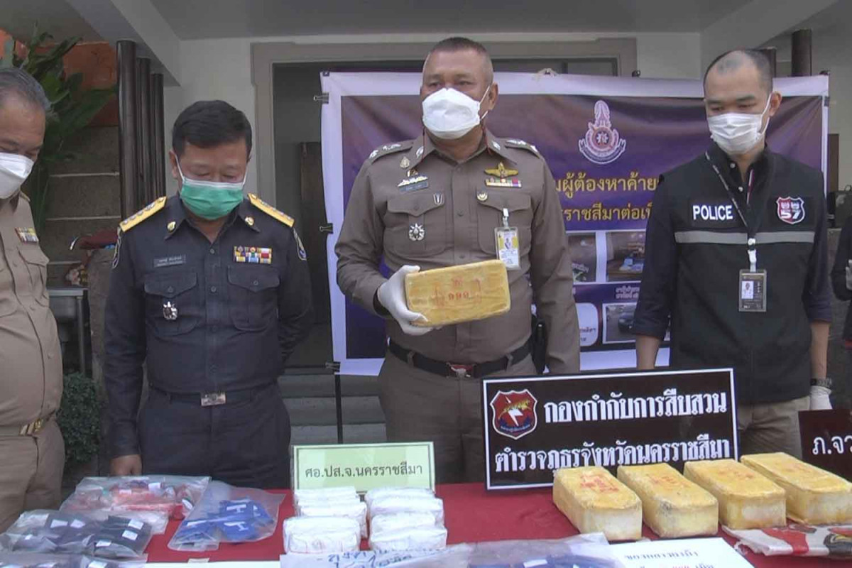 Bangkok Post 5 Arrests Meth Seized In Korat