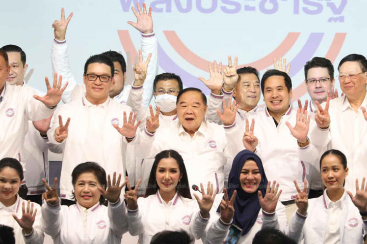 Bangkok Post - Prawit pats self on back for 1m views