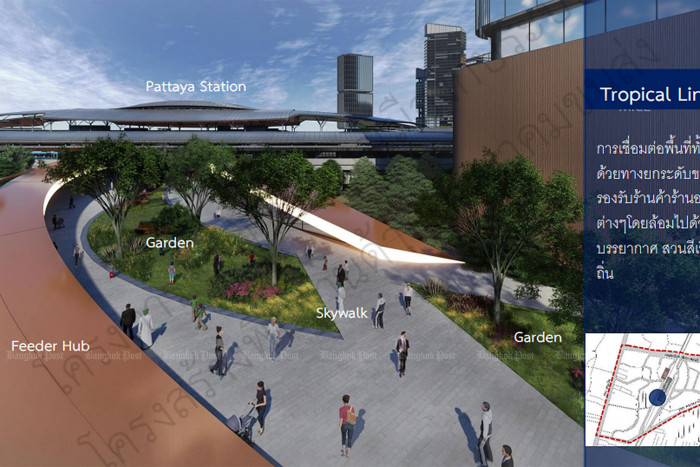 New Pattaya train station previewed Bangkok Post Learning - Learn ...