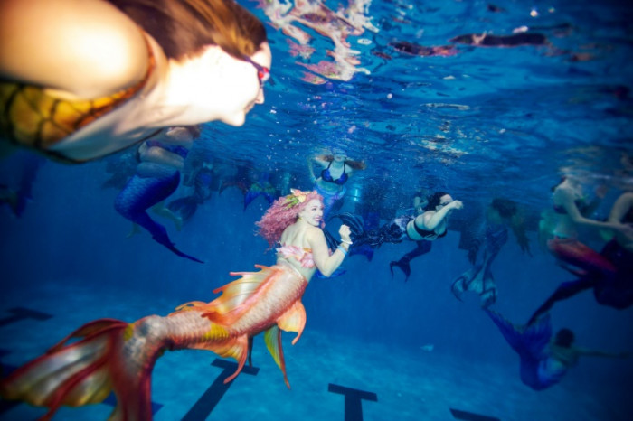 Bangkok Post - 'Sharing the magic': Mermaids embrace inclusivity
