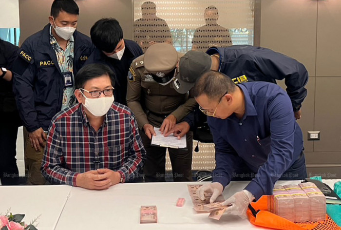 Official caught with envelope holding B3.2m bribe Bangkok Post Learning ...