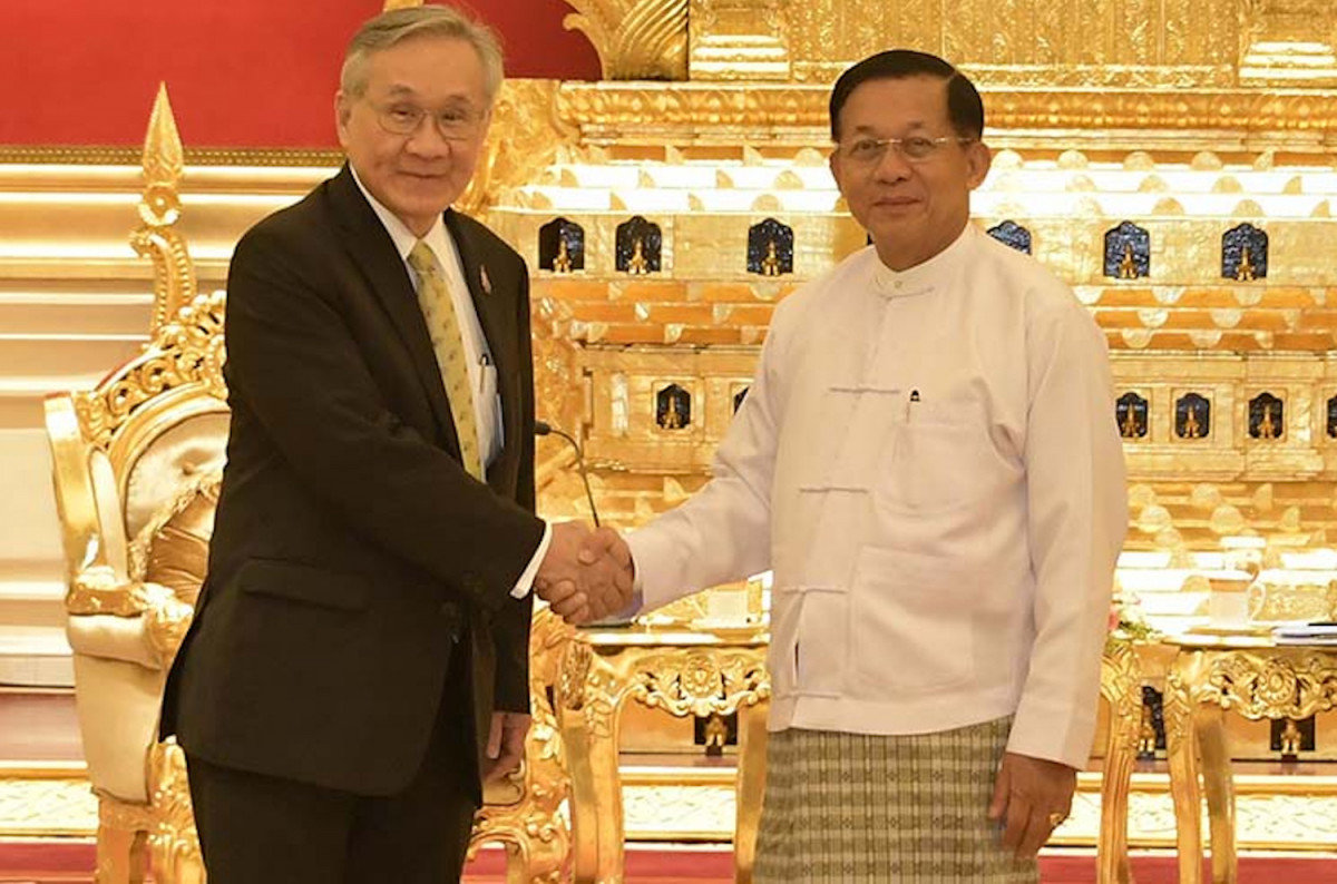 Bangkok Post - Foreign minister Don meets Myanmar junta chief