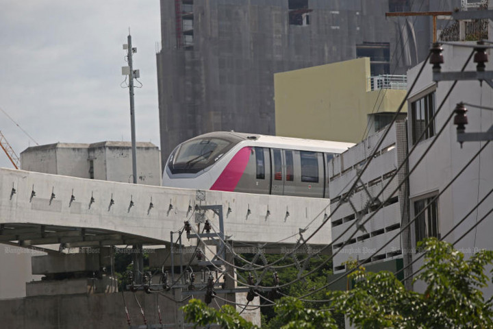 Bangkok Post - Partial Pink Line launch urged as traffic worsens