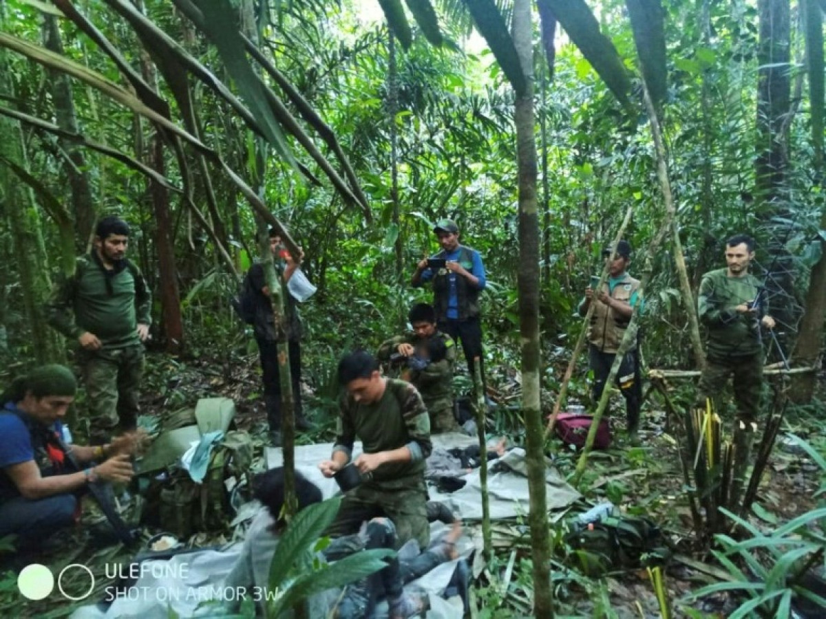Bangkok Post - Colombian kids rescued from jungle ordeal leave hospital