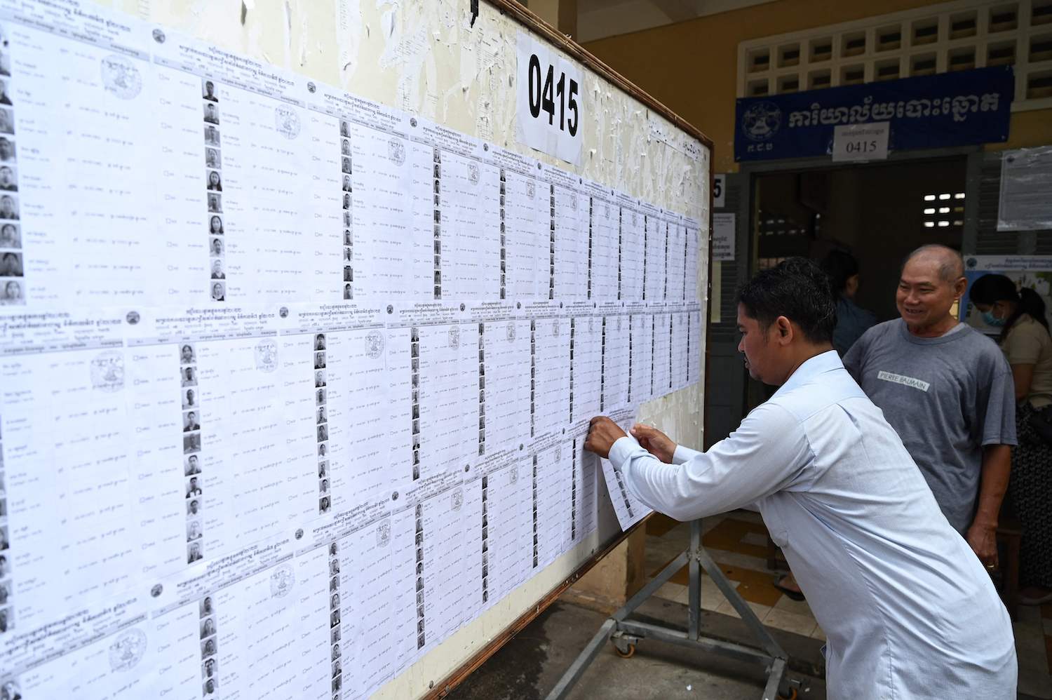 Bangkok Post - Cambodian poll workers get set for one-sided vote