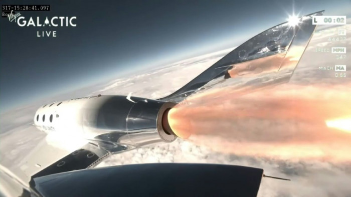 Bangkok Post - Virgin Galactic rockets its first tourist passengers ...