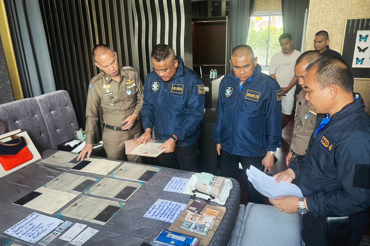 Bangkok Post - Chinese realtor held in scam crackdown