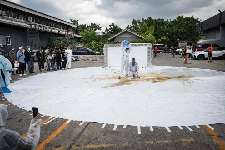 Bangkok Post - Political performance art gets down and dirty