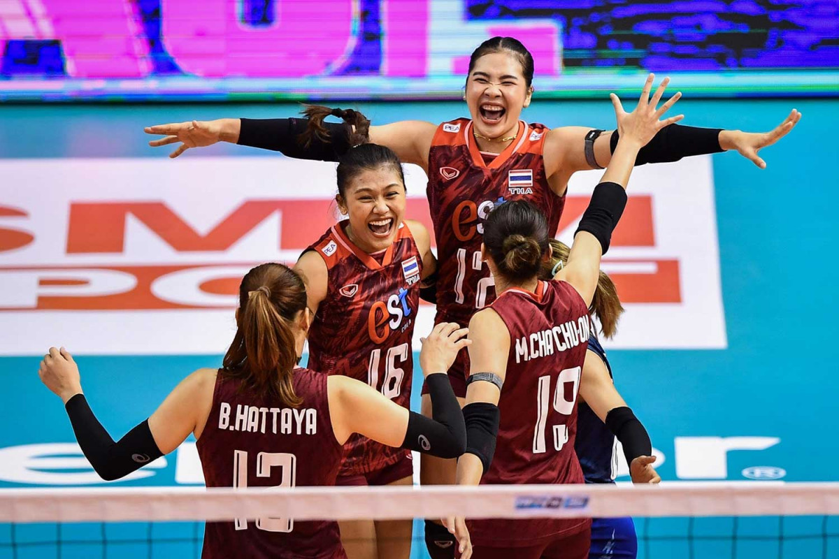 Bangkok Post - Thai women beat China for Asian volleyball title