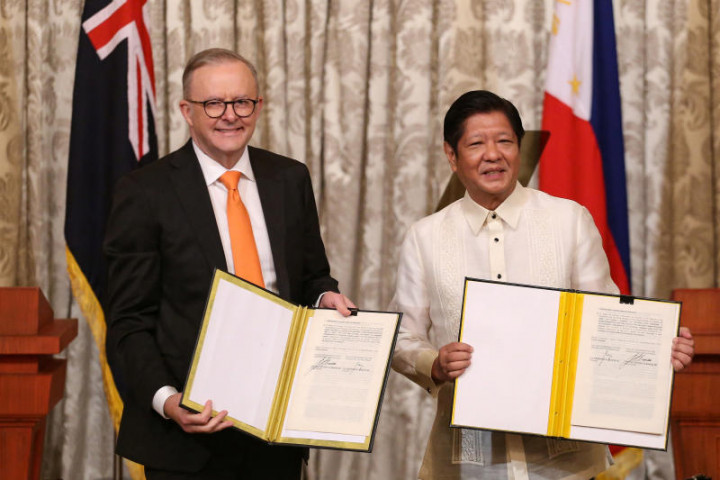 Bangkok Post - Philippines, Australia boost defence ties in rare state trip