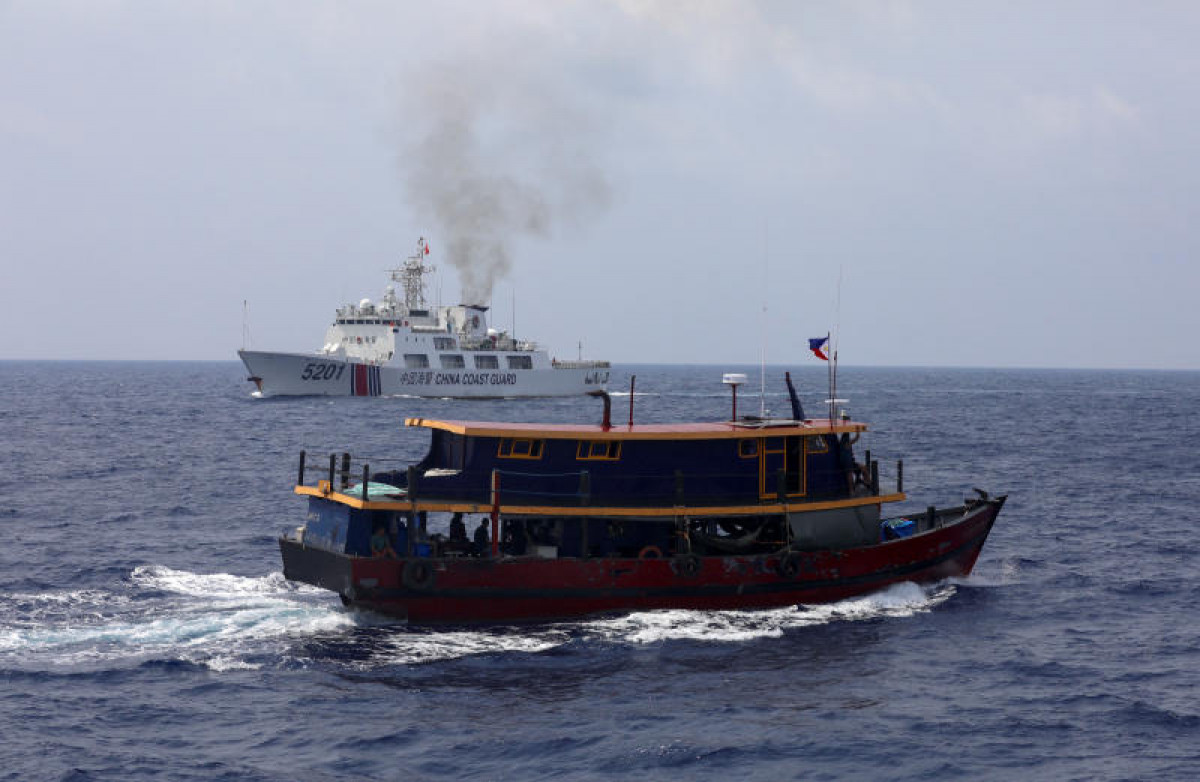 Bangkok Post - China 'drove away' Philippine navy ship in disputed sea
