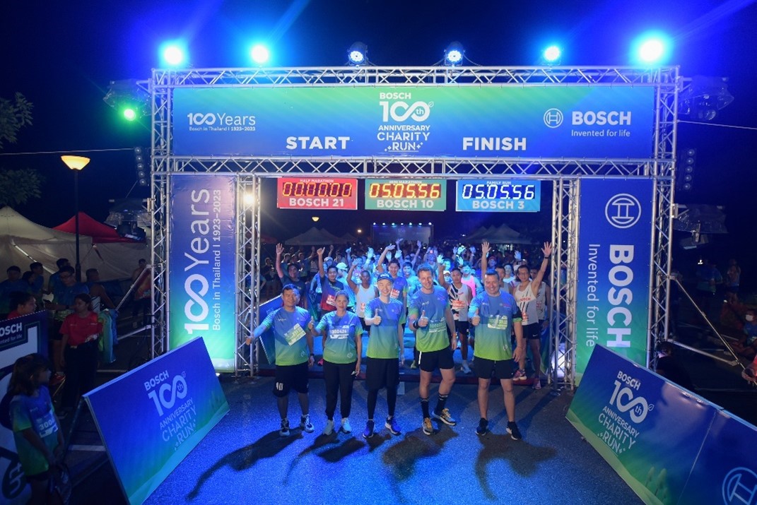Bangkok Post - Bosch organises historic charity run