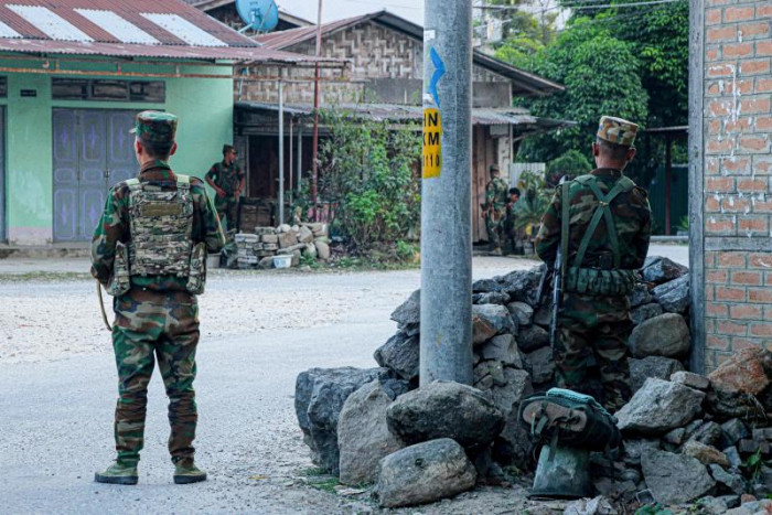 Bangkok Post - Myanmar junta imposes curfew amid surge in rebel-led ...