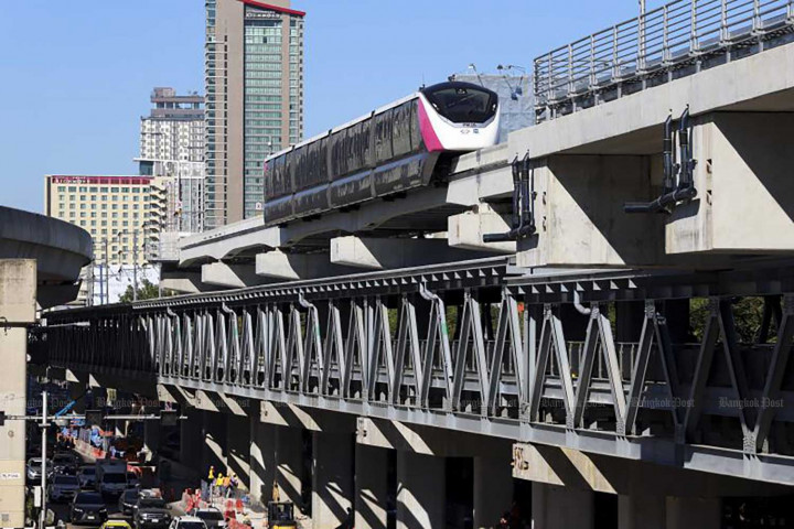 Bangkok Post - Pink Line free until Saturday