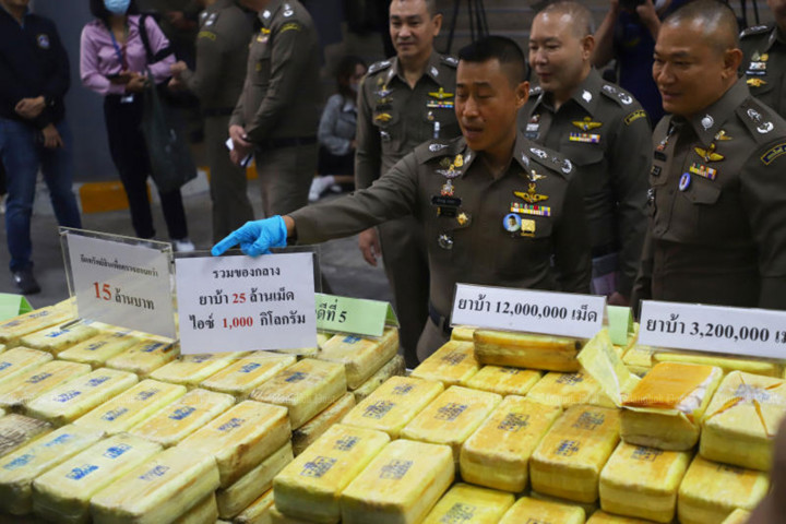 Bangkok Post - Police seize 25m speed pills in 8 drug cases