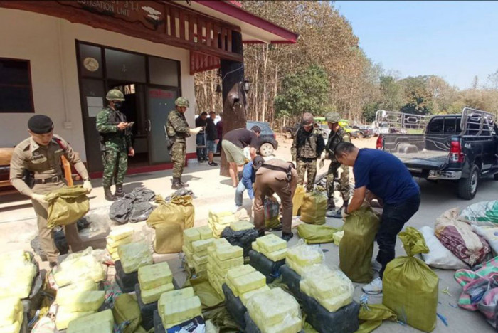 Bangkok Post Millions Of Meth Pills Seized Driver Arrested