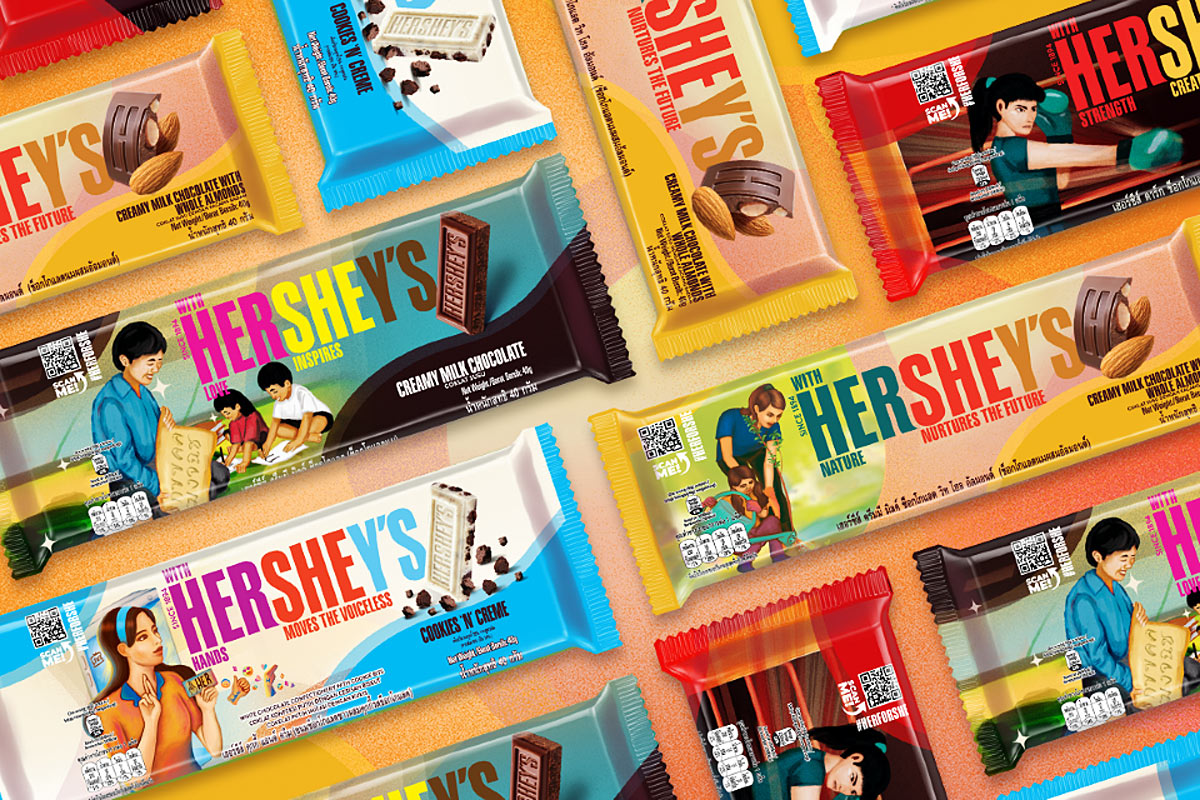 Bangkok Post - Hershey packaging gets a makeover for Women's Day