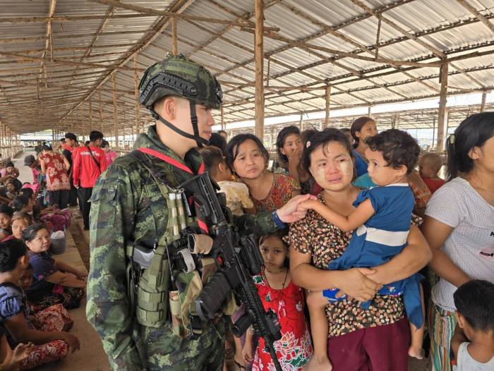 Bangkok Post - Border security stepped up as Myanmar fighting rages