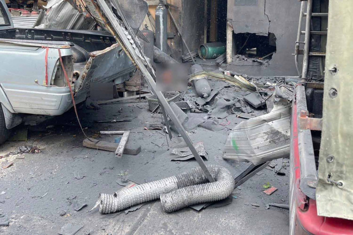 Bangkok Post - Gas cylinder explosion kills man at home used for storage