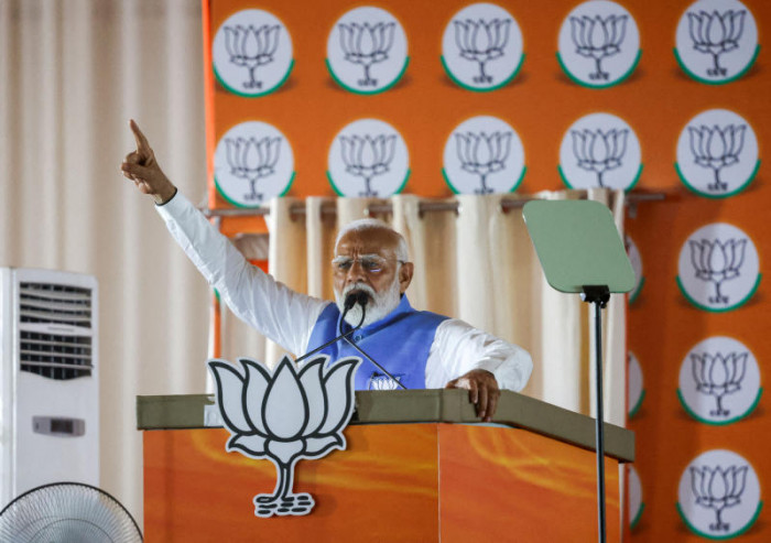 Bangkok Post - Huge 642m voter turnout in India's general election