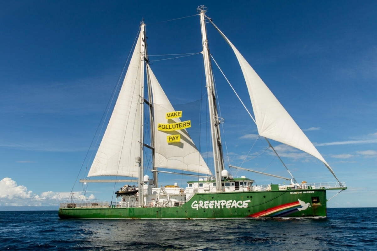 Bangkok Post - Board the Greenpeace ship this weekend