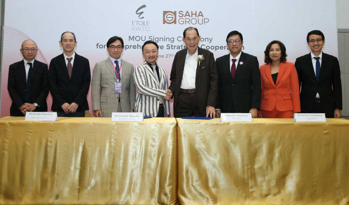 Bangkok Post - Saha Group Partners with Japan’s Etoile Kaito