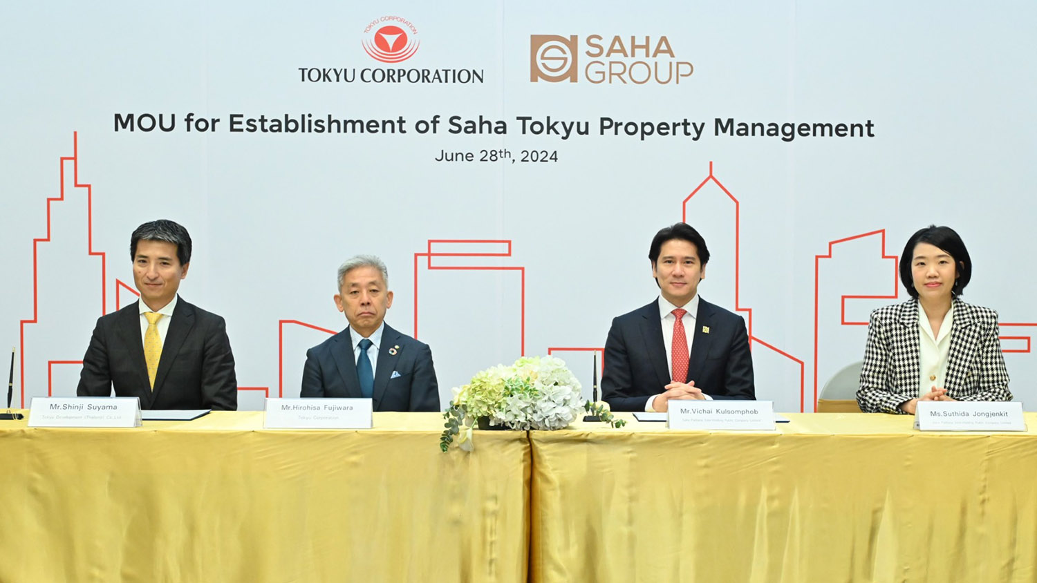 Bangkok Post - Saha Group and Tokyu Partner in Property Management